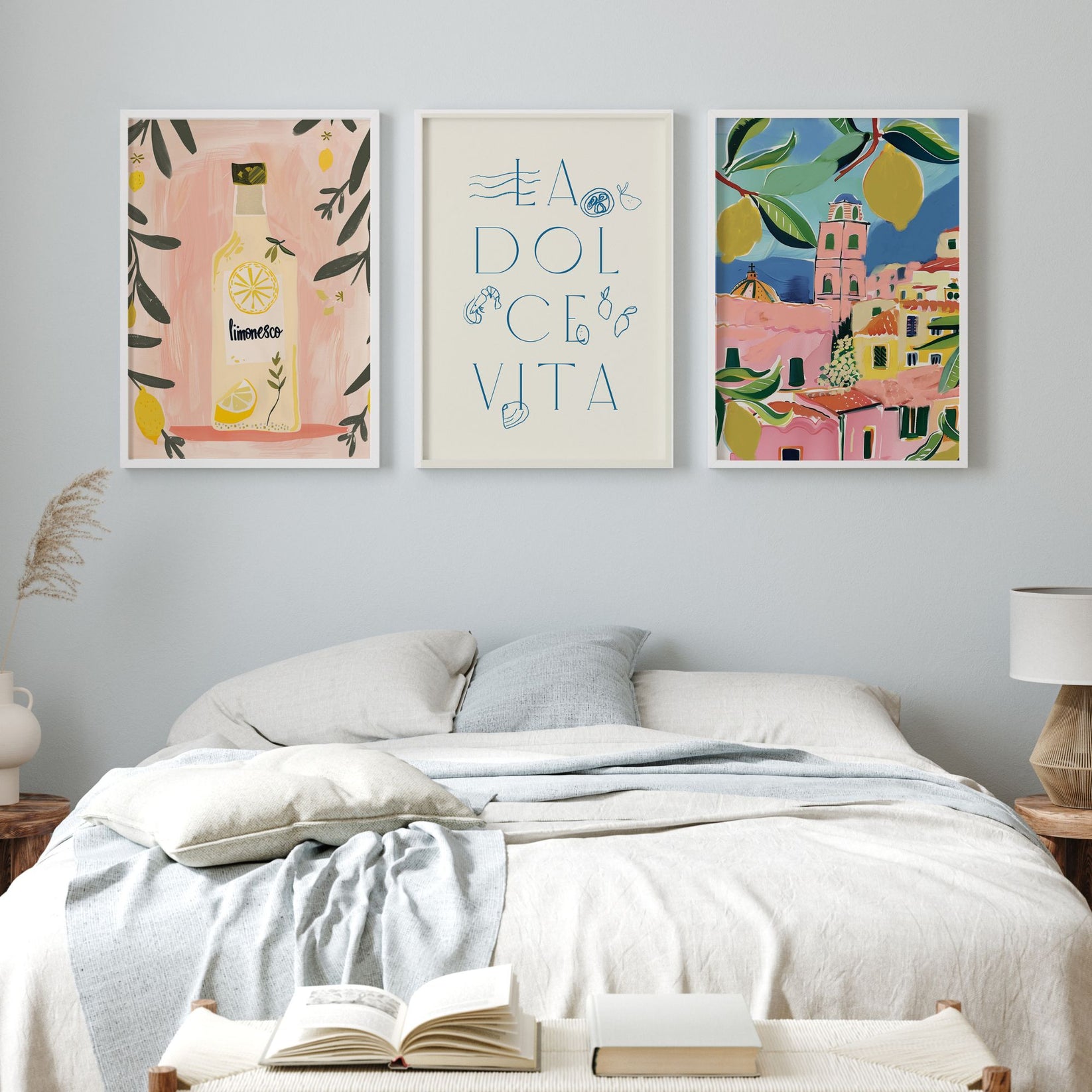 Eclectic Food Printable Wall Art – Set of 5 Kitchen Gallery Prints ...