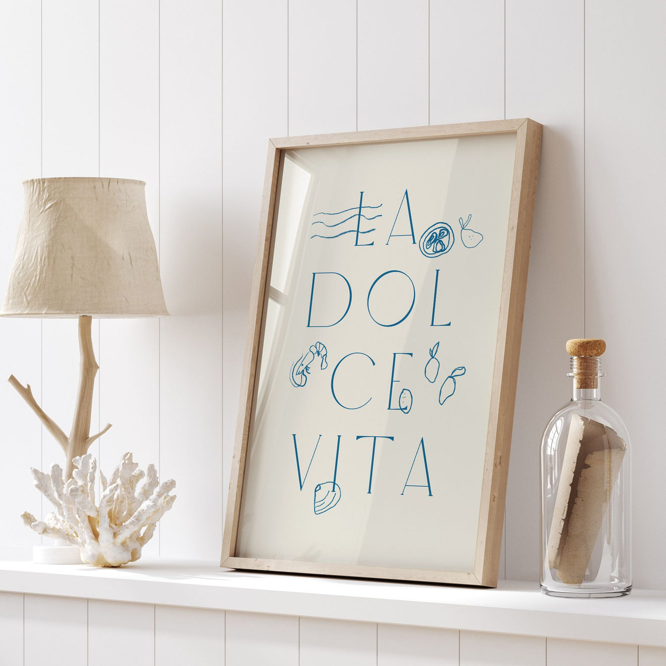 Eclectic Food Printable Wall Art – Set of 5 Kitchen Gallery Prints ...