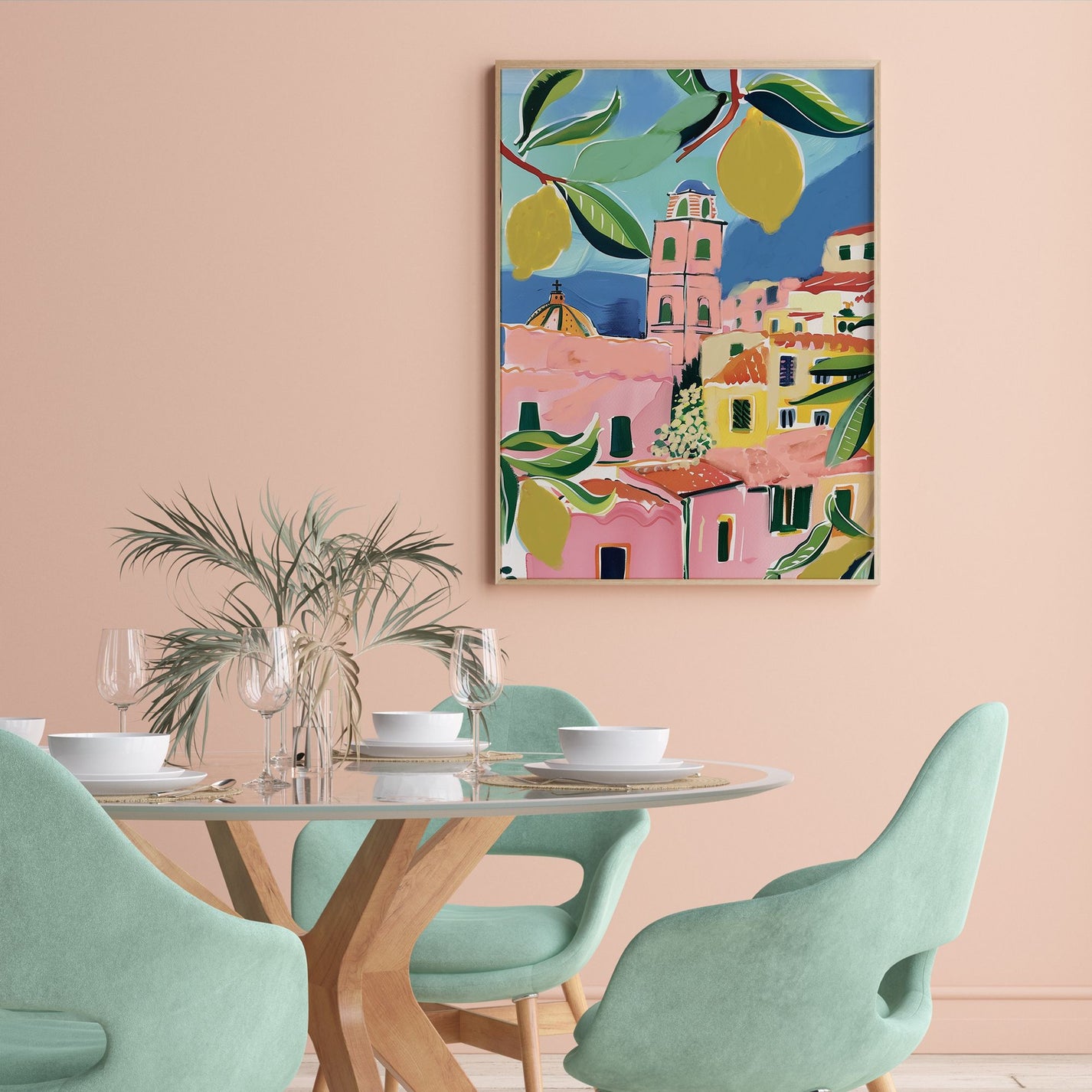 Eclectic Food Printable Wall Art – Set of 5 Kitchen Gallery Prints ...